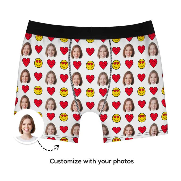 Heart Boxers - Wear Your Favorite Faces