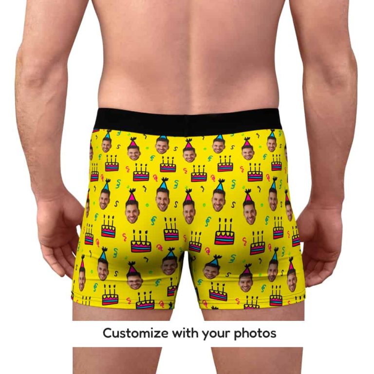 Birthday Boxers with Your Face - Personalized & Playful Gift Idea