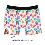 Candy Underwear with Your Photos - Face Undies
