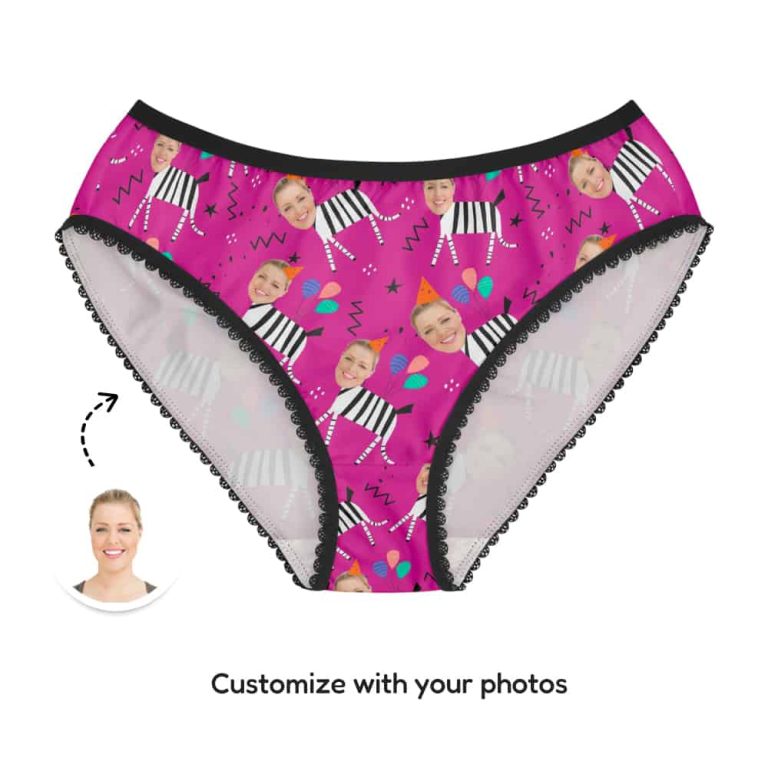 Custom Underwear With Your Photos - Personalize Your Undies