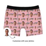 Custom Boxers With Face Designs - Face on Boxers Gift for Him