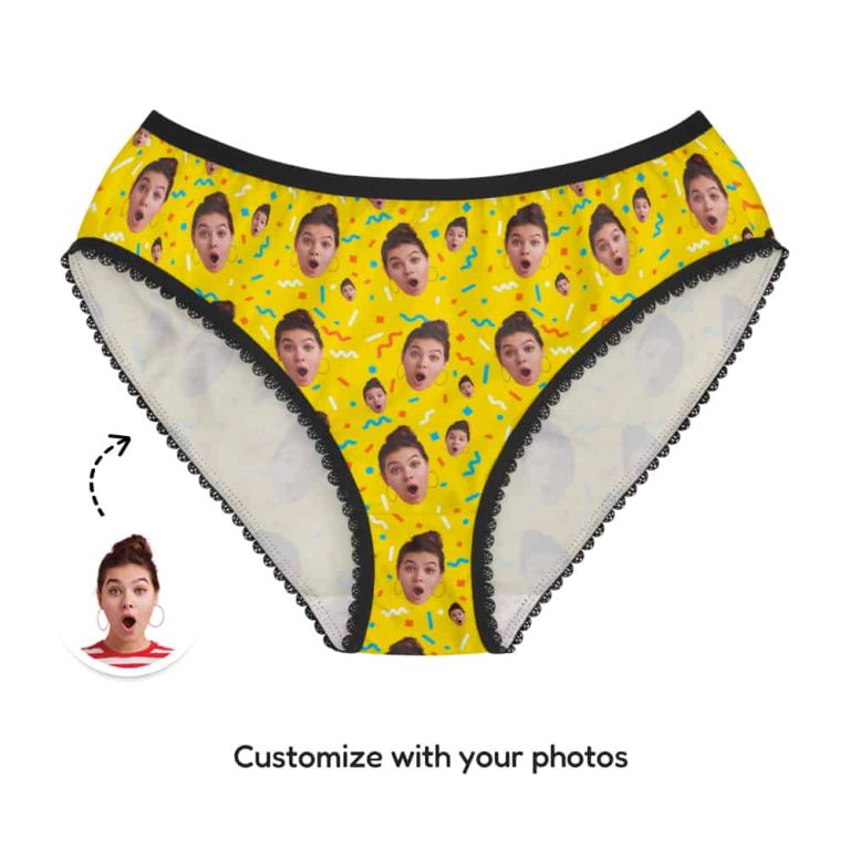 Custom Underwear With Your Photos - Personalize Your Undies