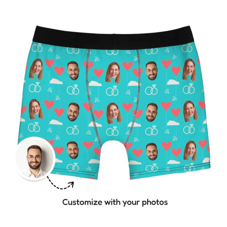 Personalized Face Boxers with Your Photos - Face Undies