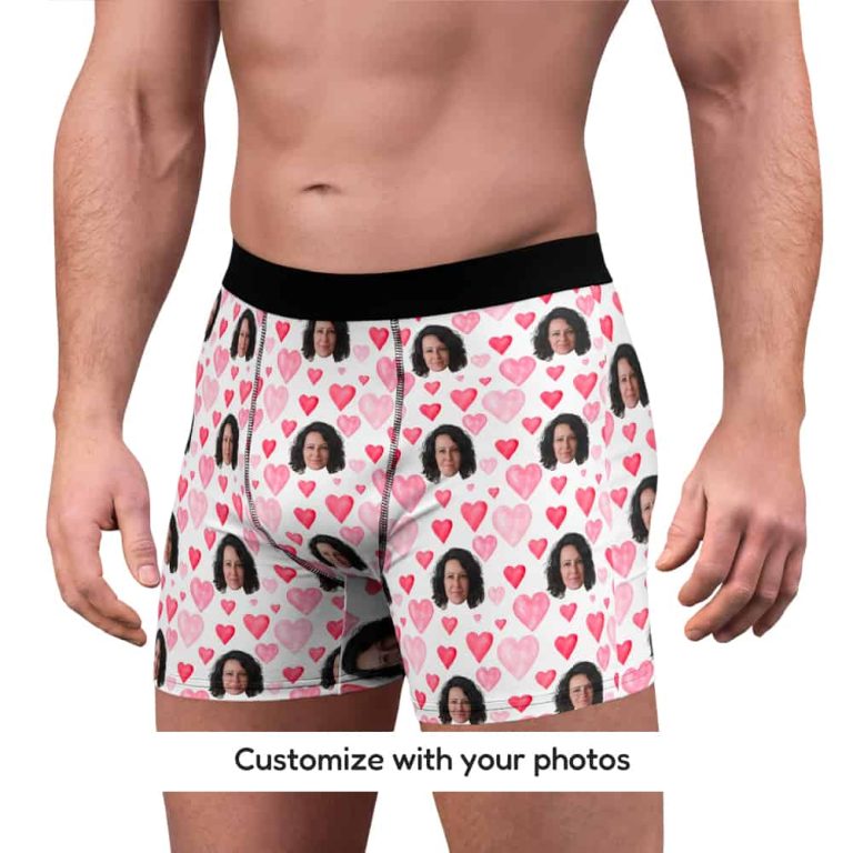 Personalized Boxer Shorts with Your Photos - Face Undies