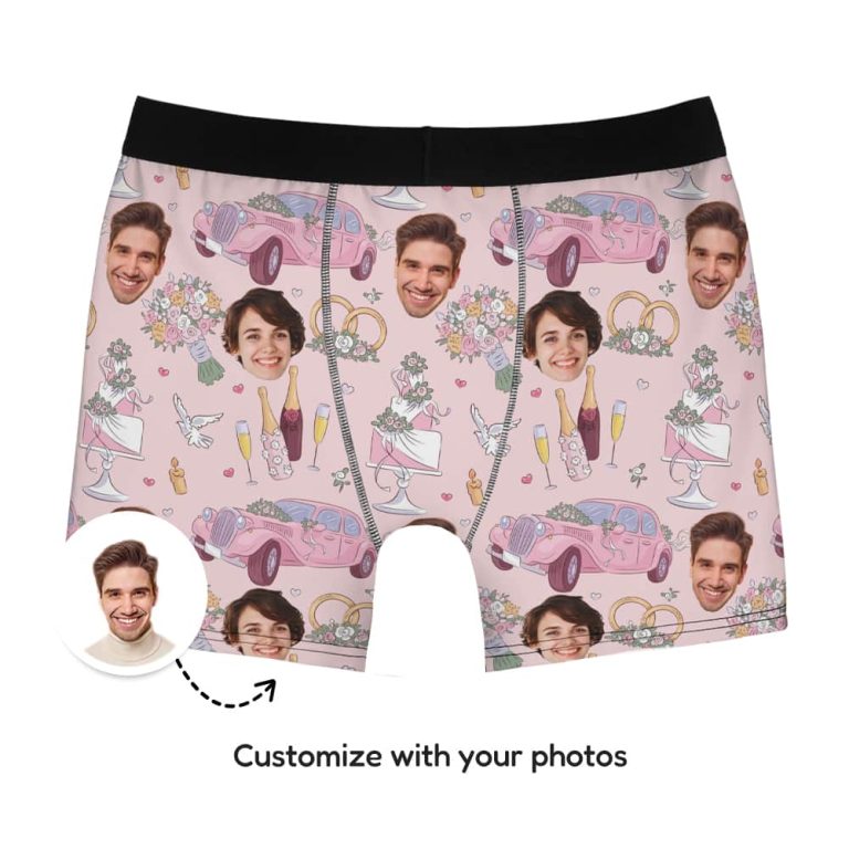 Custom Boxers With Face Designs - Face on Boxers Gift for Him